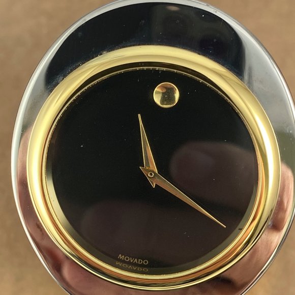 Movado | Office | Movado Desk Tower Clock 4 Inches Tall 2 Inches Wide 2 ...